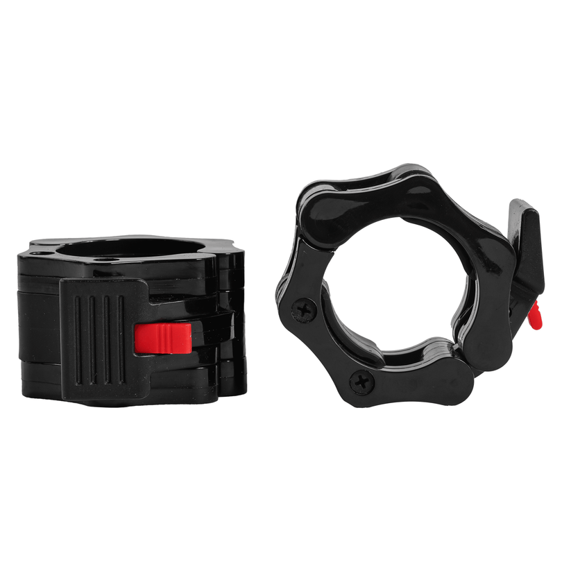 Soulflex Quick-Release Barbell Collars (Pair) | Lock-Jaw Style Olympic